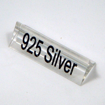 Store Showcase Sign 925 Sterling Silver - Zakka Canada