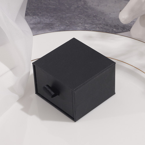 Jewelry Slide Drawer Box Matte Black - Zakka Canada