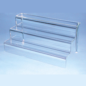 Acrylic Step Riser Stair Display 18"x9"x9" Clear - Zakka Canada
