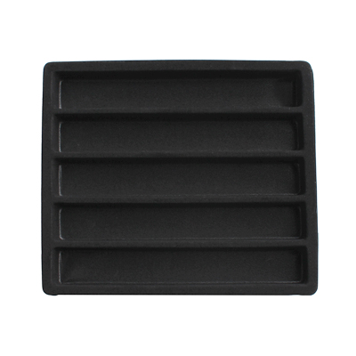Half Size Tray Liner 5-Section Insert Black - Zakka Canada