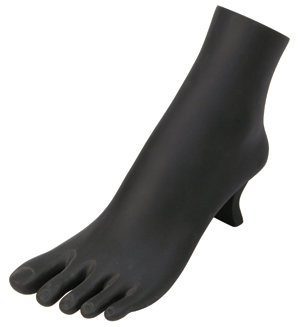 Anklet Toe Ring Foot Form Display Black - Zakka Canada