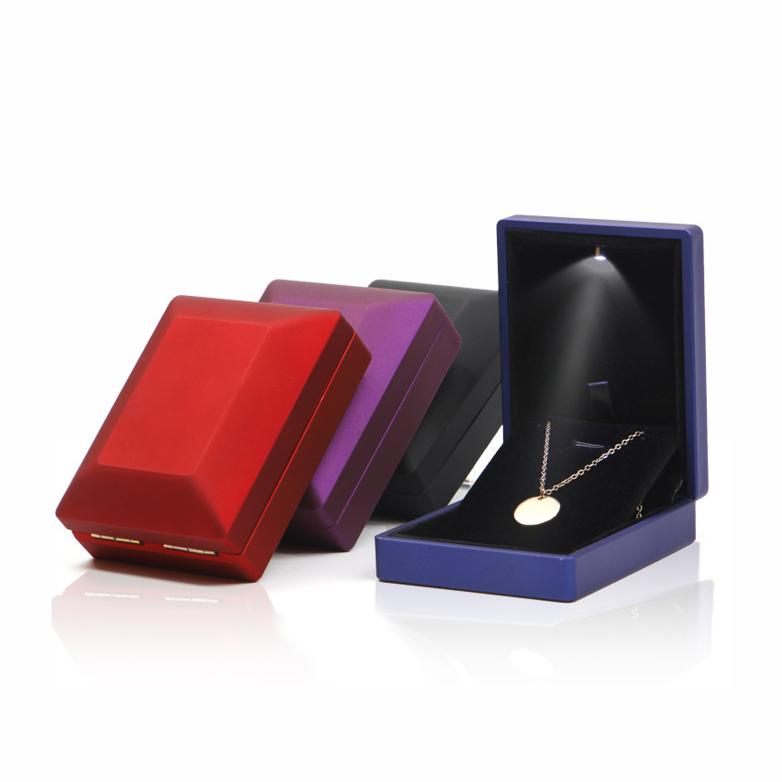 LED Pendant Earring Box Black - Zakka Canada