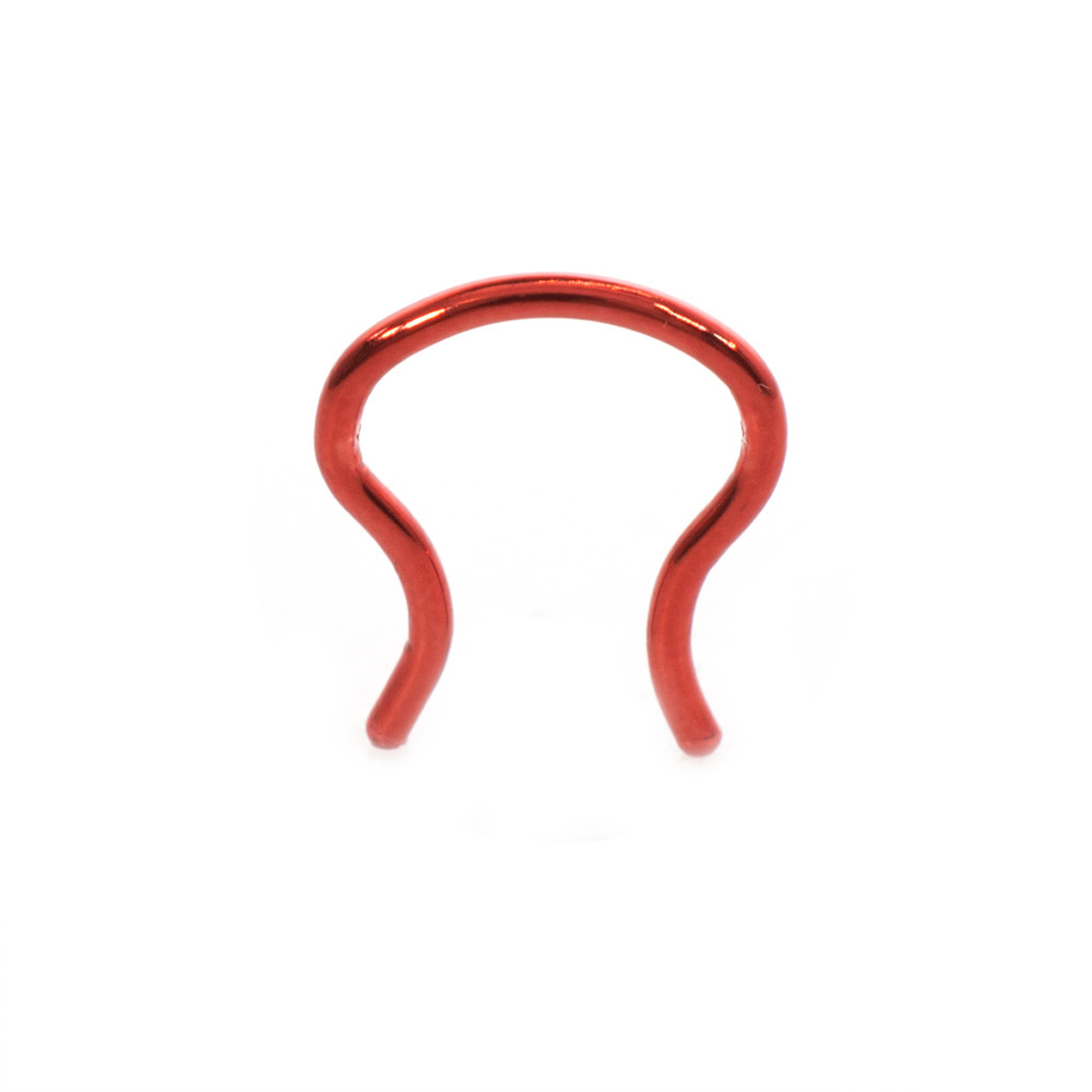 Titanium Plated Over 316L Surgical Steel Septum Retainer