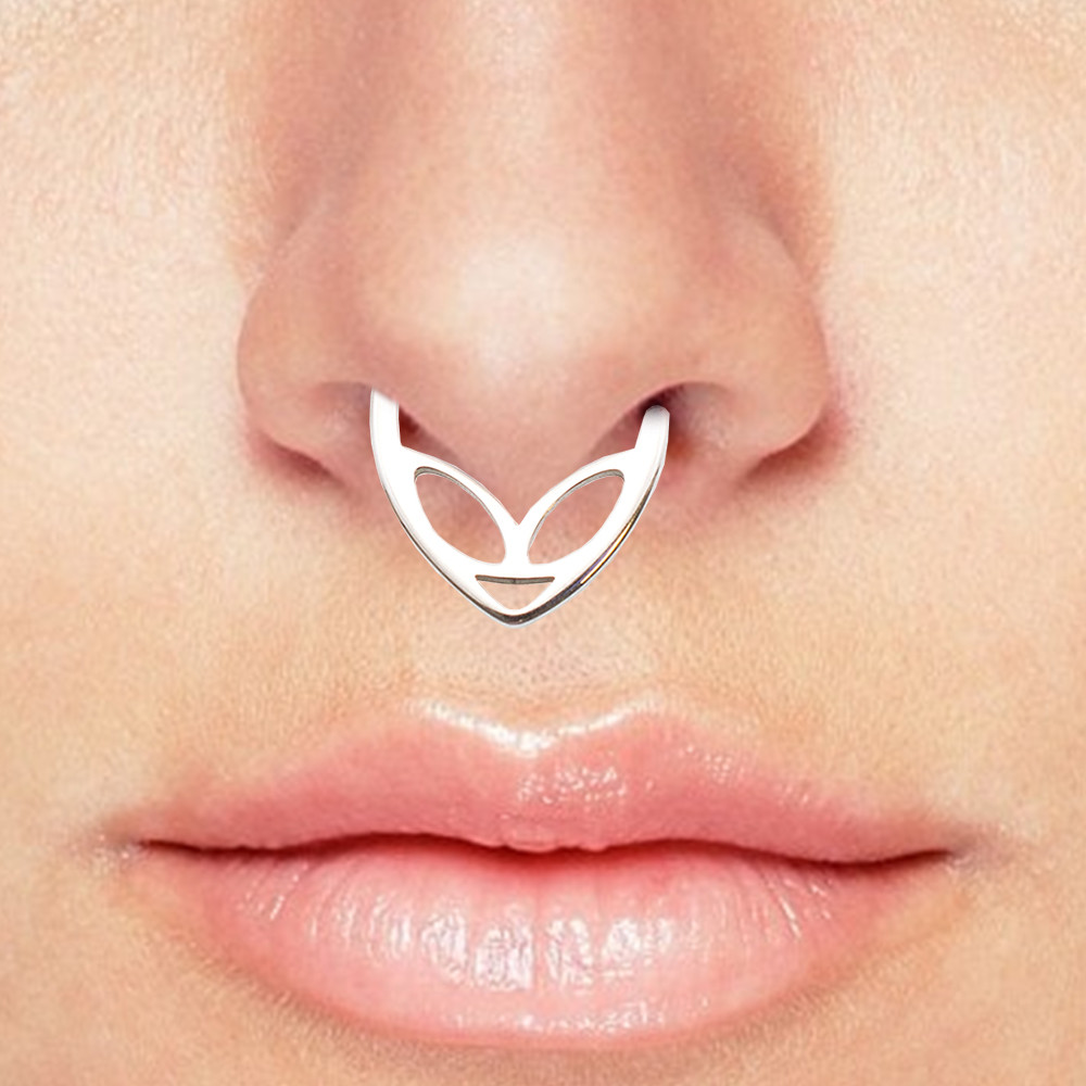 Alien Bendable Hoop Rings For Nose Septum Ear Cartilage, Daith made of ...