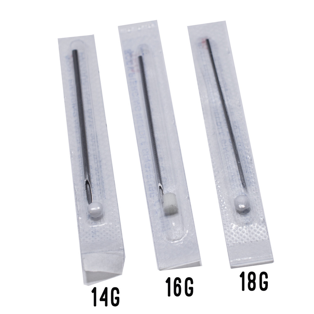 10-Pcs Septum Piercing Kit - Horseshoe Circular, Septum, Needle ...