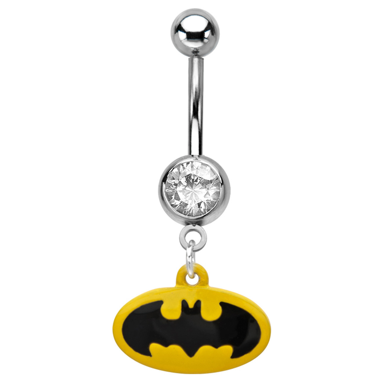 Batman Belly Button Rings