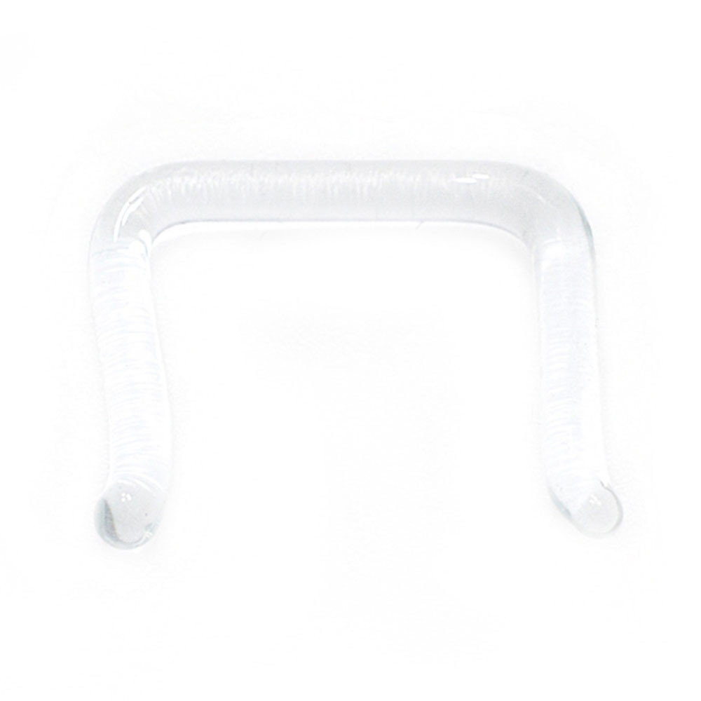 Pyrex Glass Septum Retainer Piercing