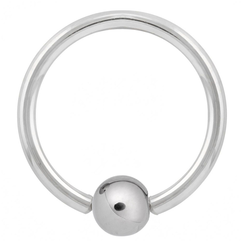 Surgical Steel 16 Gauge Captive Bead Ring