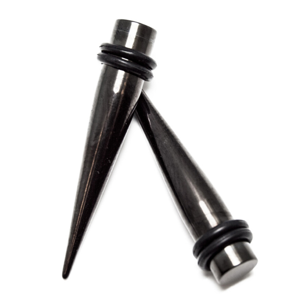 Pair of Ear Tapers with Talon Claw Design Surgical Steel 8g