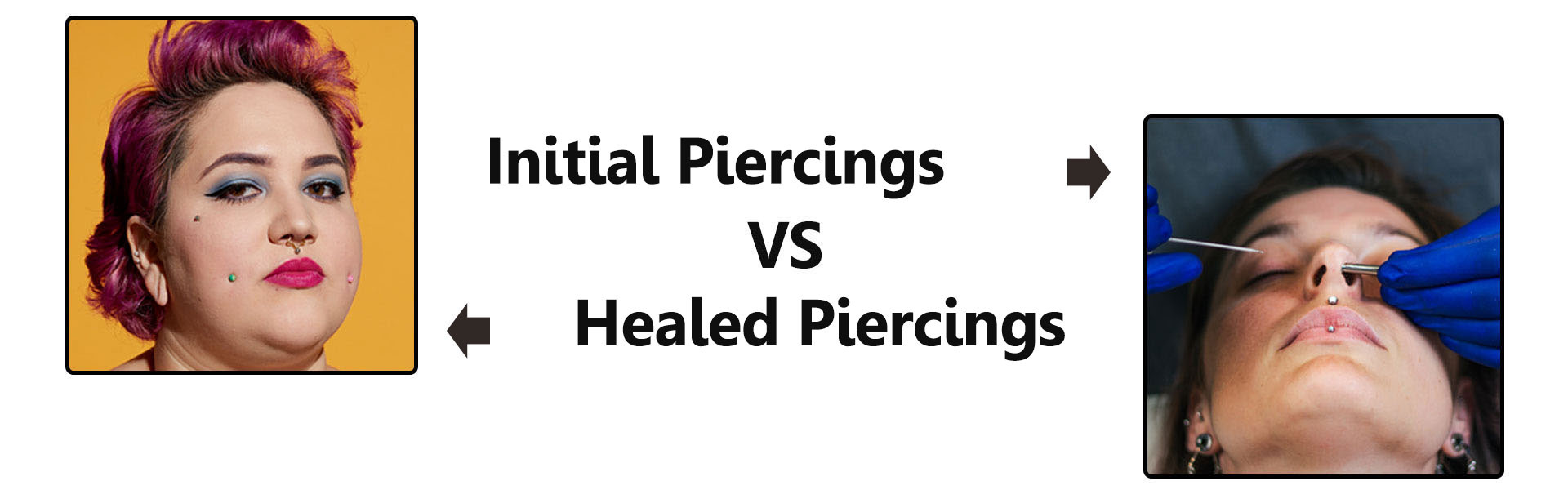 Understanding the Differences: Jewelry for Initial Piercings vs. Healed ...