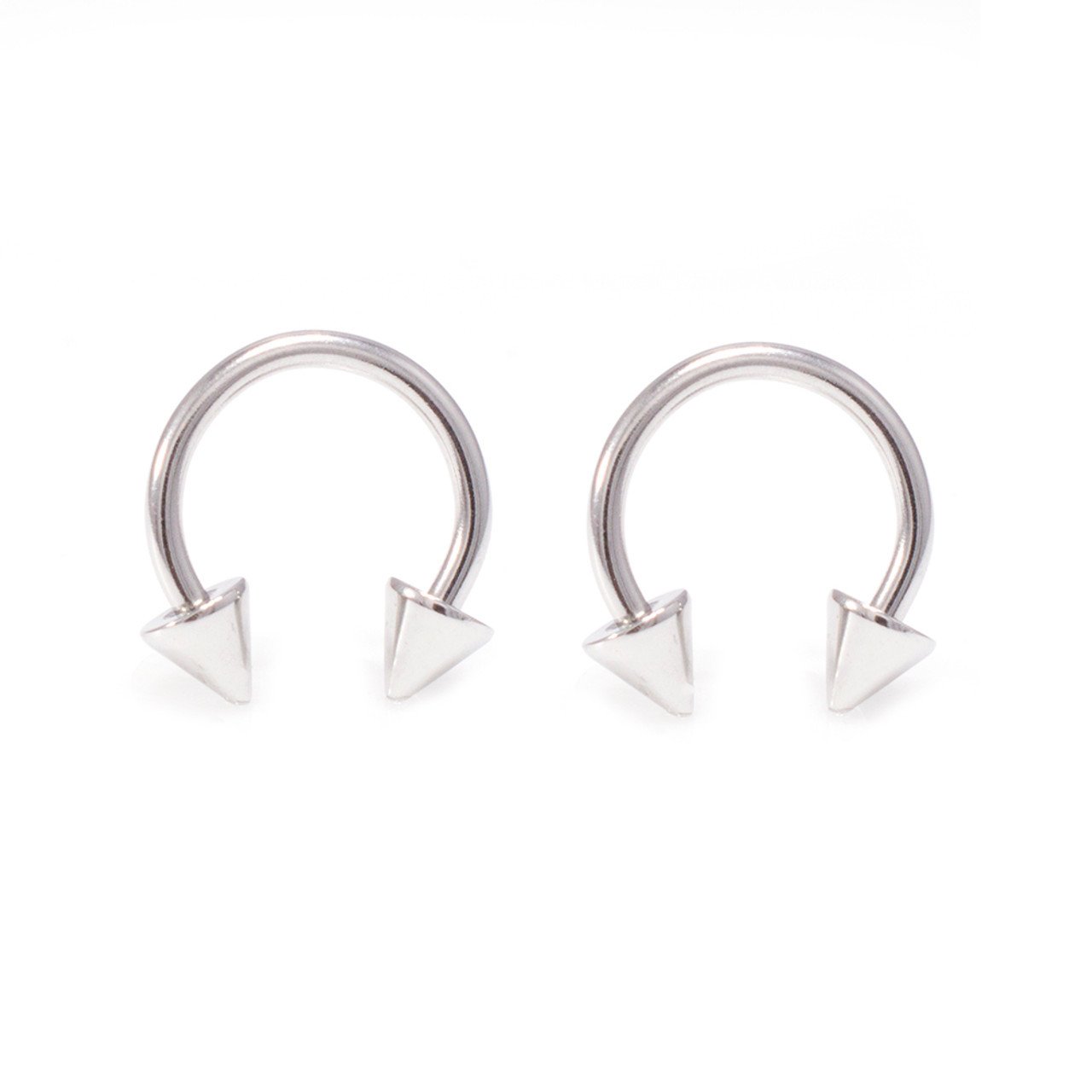 Spike Horseshoe Circular Barbells Piercings
