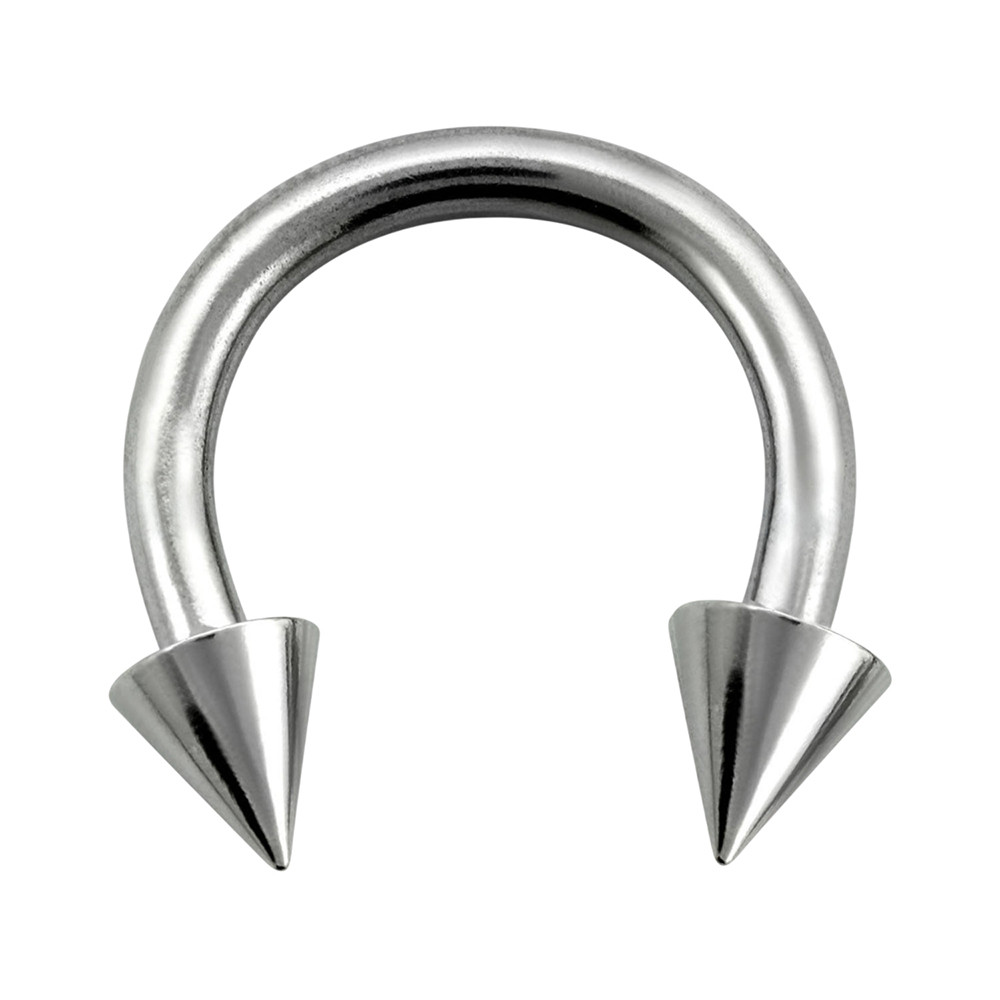 Spike Horseshoe Circular Barbells Piercings