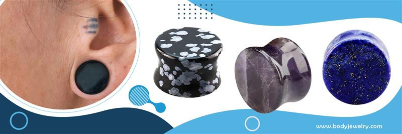 Stylish Stone Ear Plugs to Refresh Your Look - BodyJewelry.com