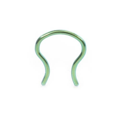 Titanium Plated Over 316L Surgical Steel Septum Retainer