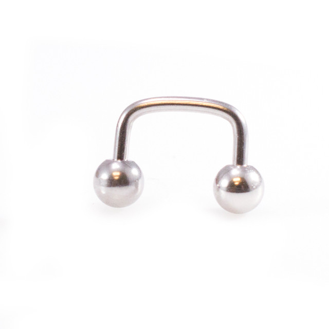 Lippy Loop Jeweled Labret Surgical Steel Body Jewelry