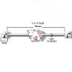 Cute Cow Industrial Barbell 14G 38mm