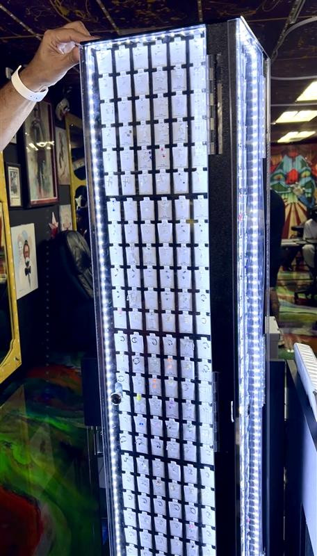 720 Piece Body Jewelry Display Case with LED Lights – Surgical Steel ...