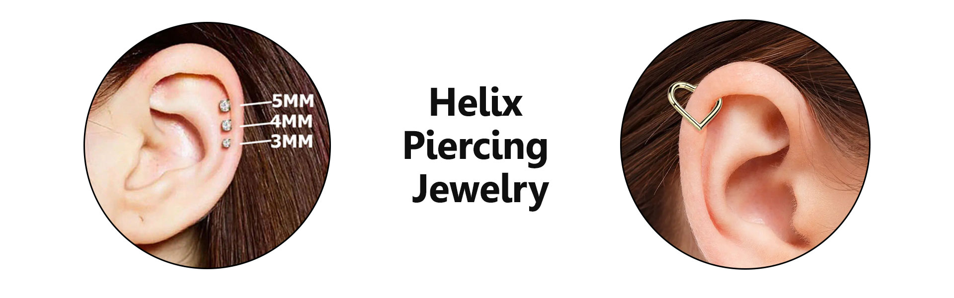 Understanding Helix Piercing Jewelry: Types and Styles - BodyJewelry.com