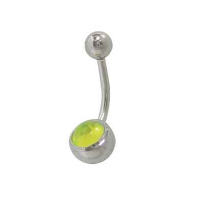 UV Belly Button Ring Surgical Steel Body Jewelry