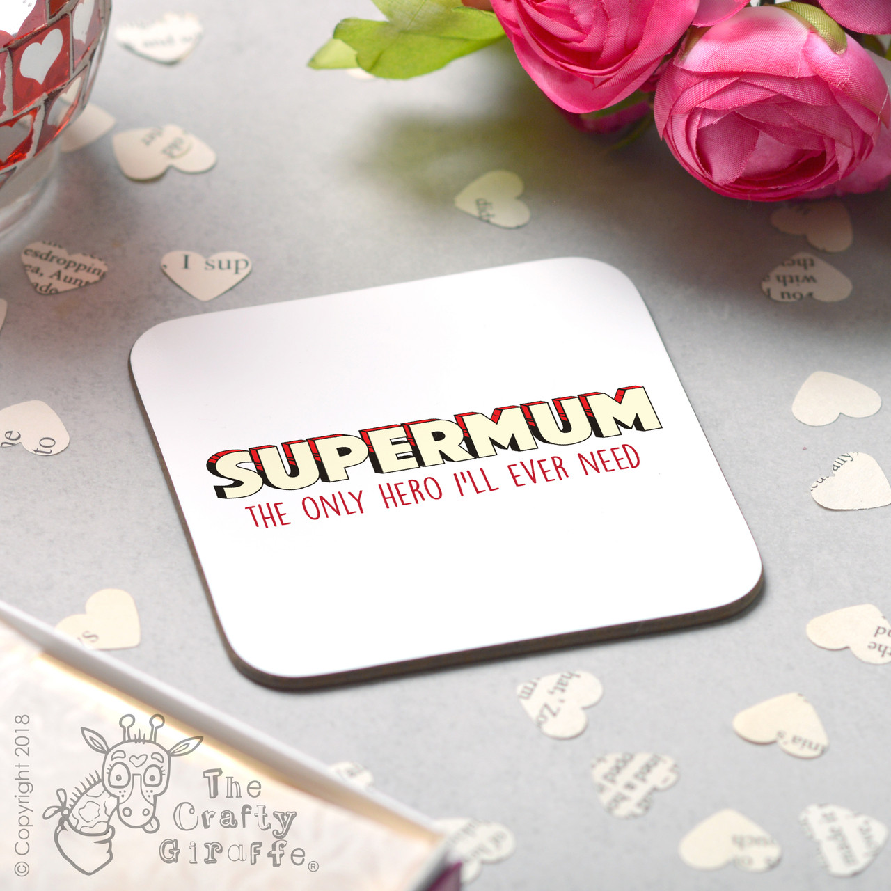 Supermum Card - The Crafty Giraffe