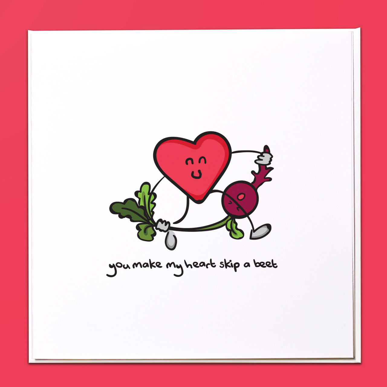 You make my heart skip a beat Card - The Crafty Giraffe
