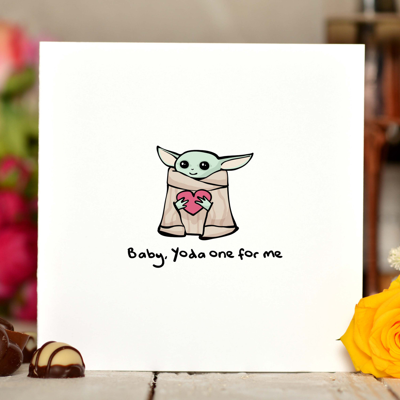 Unique Yoda Card Designs for Star Wars Fans