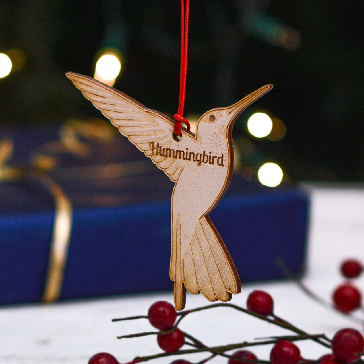 Personalised Hummingbird Decoration - The Crafty Giraffe