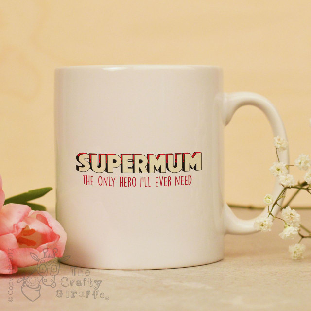 Supermum Card - The Crafty Giraffe