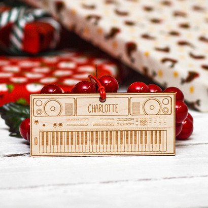 Personalised Keyboard Decoration - The Crafty Giraffe