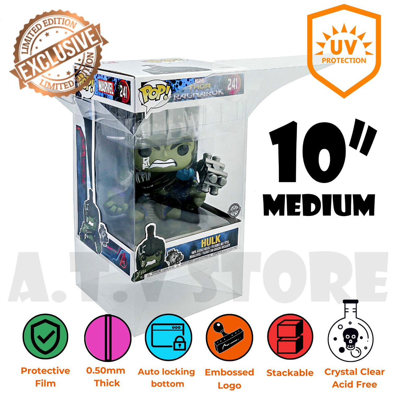 All Things Vinyl - Funko Pop Protector Cases | Premium Quality