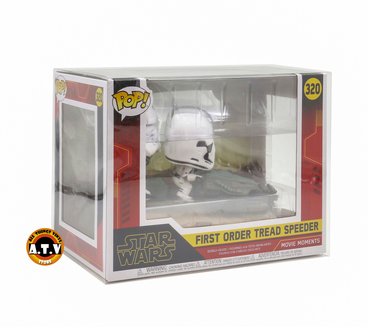 ATV First Order Tread Speeder Funko Pop Protector