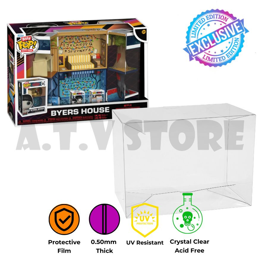 ATV UV Protector For Funko Bitty Pop! Deluxe