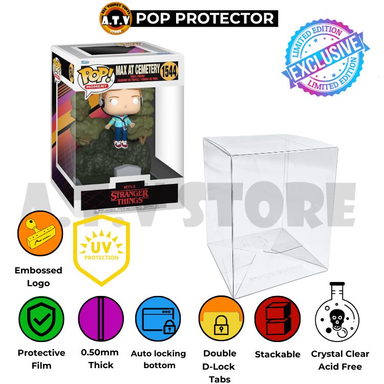 Pop Protector for Max at Cemetery (#1544) | Protective Case for Funko ...