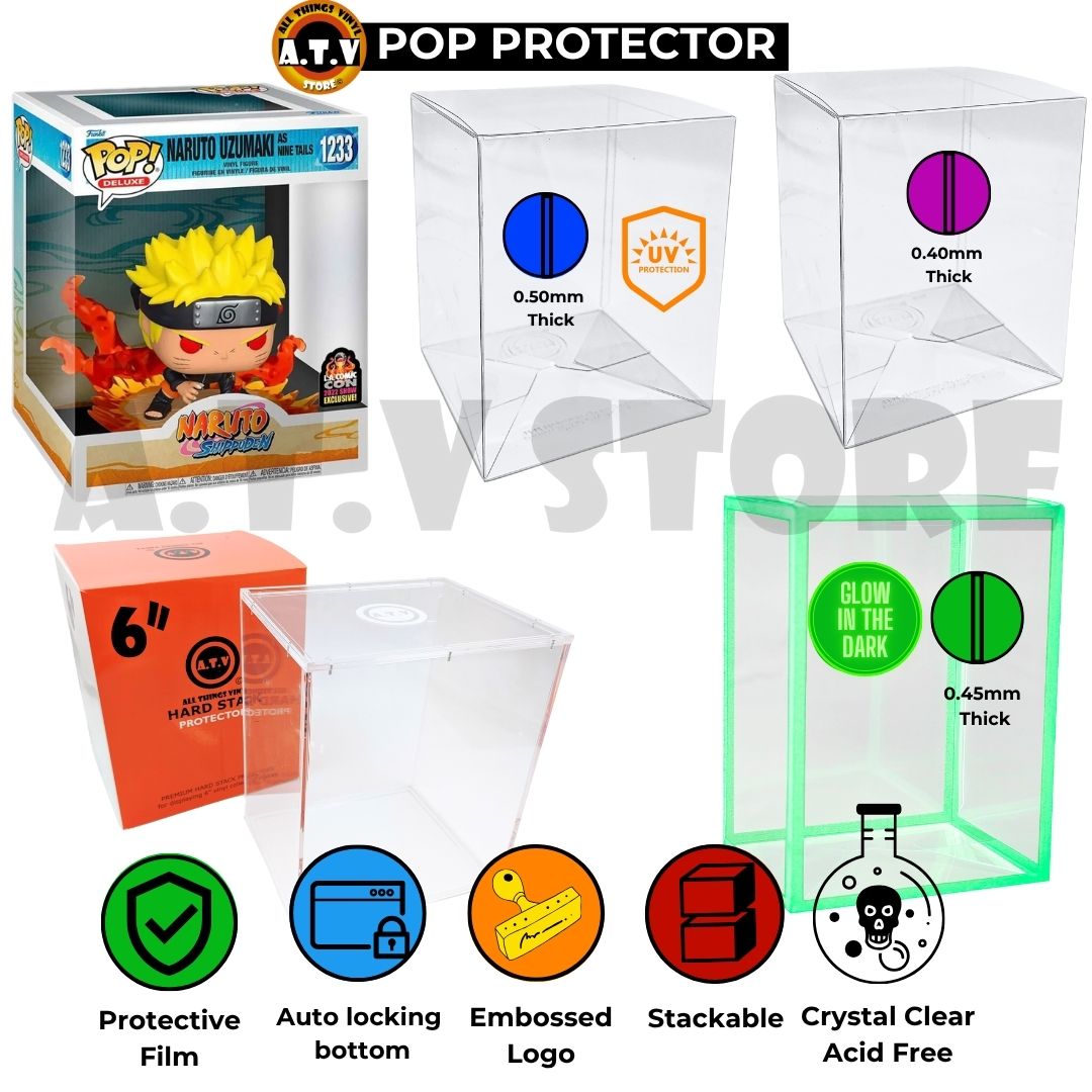 ATV 6" Pop Protector Variants – Naruto Uzumaki Deluxe Edition - All ...