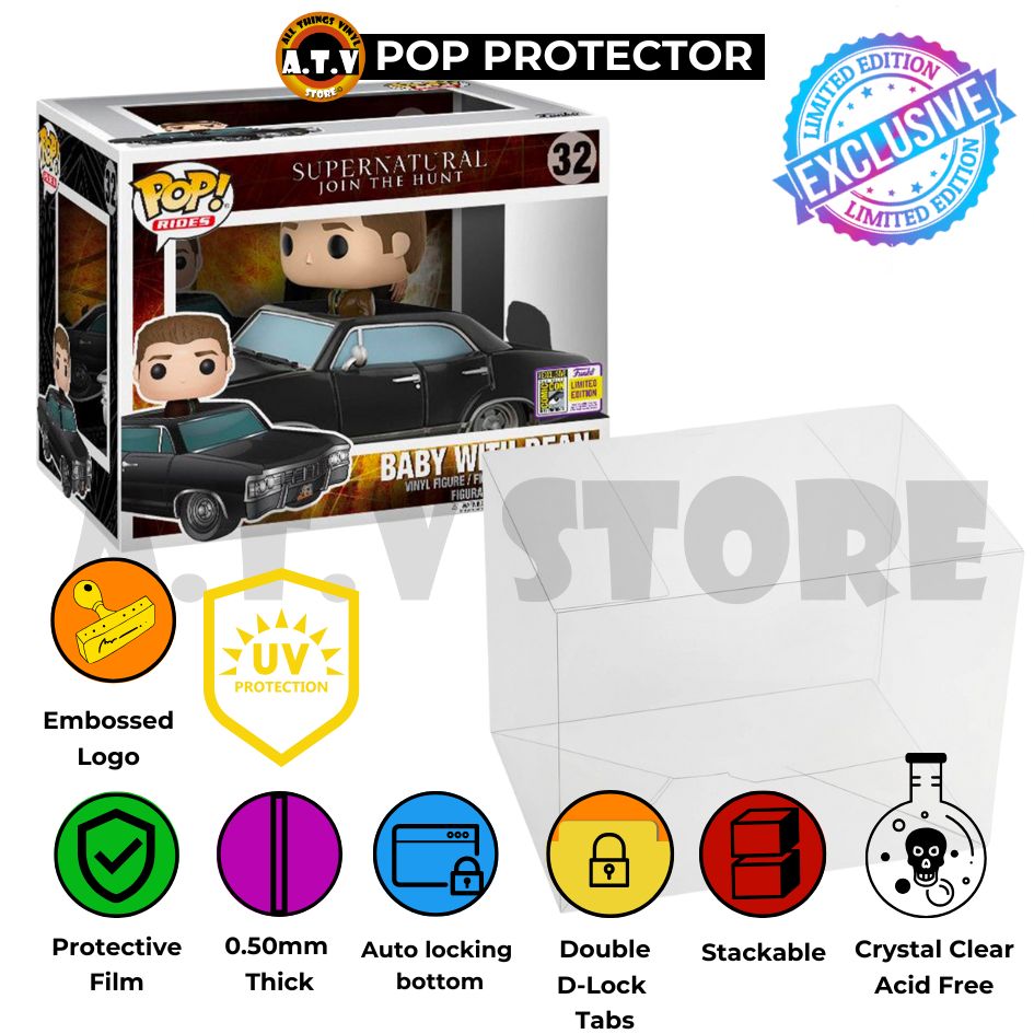 Pop Protector for Supernatural Baby with Dean #32 | ATV UV Display Case ...
