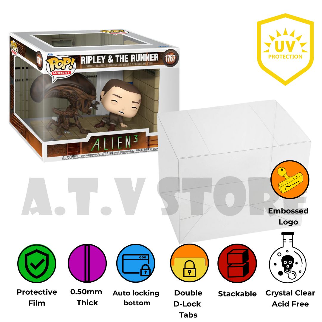 Pop Protector for Funko Pop! Moment: Ripley & The Runner #17 - All ...