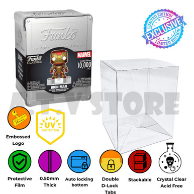 ATV UV Protector For Funko Bitty Pop! Deluxe (Tall)