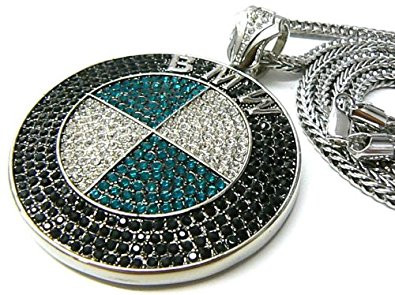 BMW Iced out pendant, bmw pendants,bmw hip hop pendants