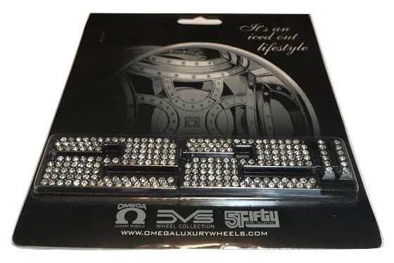 Iced Out Lifestyle- 22" Wheels Emblem - The Black Bat