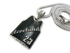 "Lebron James #23 Pendant w/FREE 36" Chain - The Black Bat