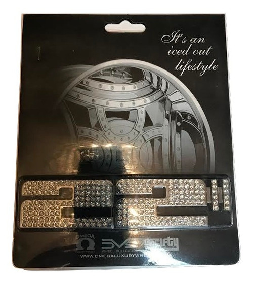 Iced Out Lifestyle- 22" Wheels Emblem - The Black Bat