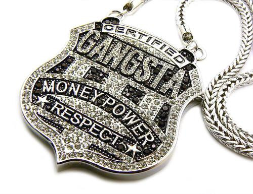 Certified Gangsta Money Power Respect - The Black Bat