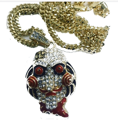 Tekashi 69 Red-eye Pendant- New in Box w/Free gold chain