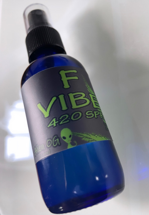 F-Vibes 420 Alien Erotic sensual massage oil for women