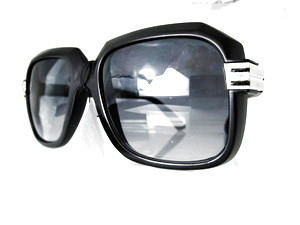 Run DMC CAZAL Style Sunglasses 607/ SMOKE LENSE - The Black Bat
