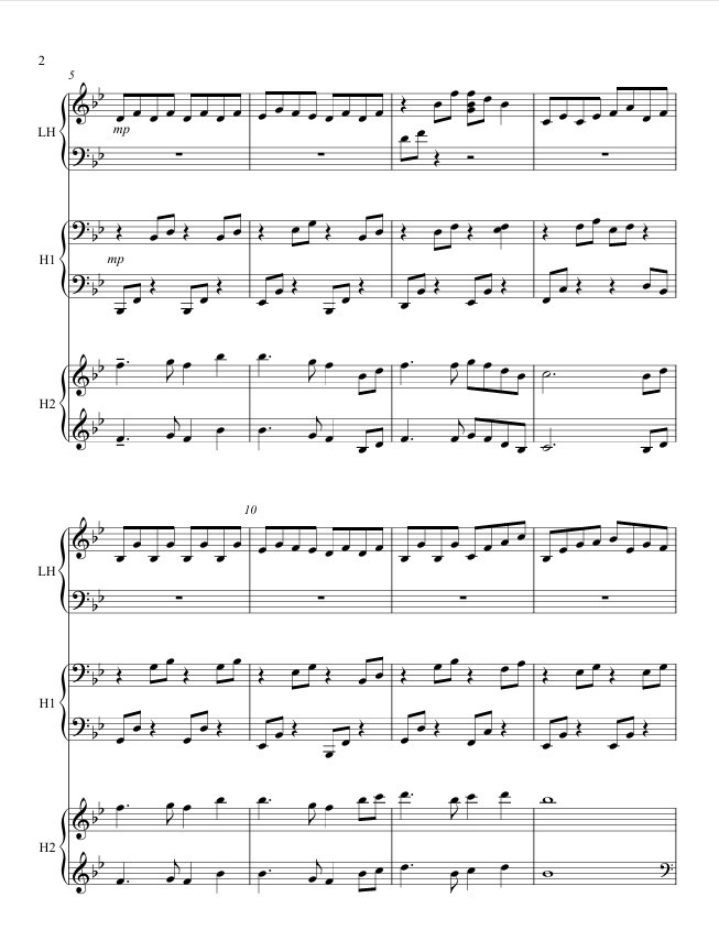 Hymns of Sacrifice for Mixed Harp Ensemble arr. by Gretchen Monson ...