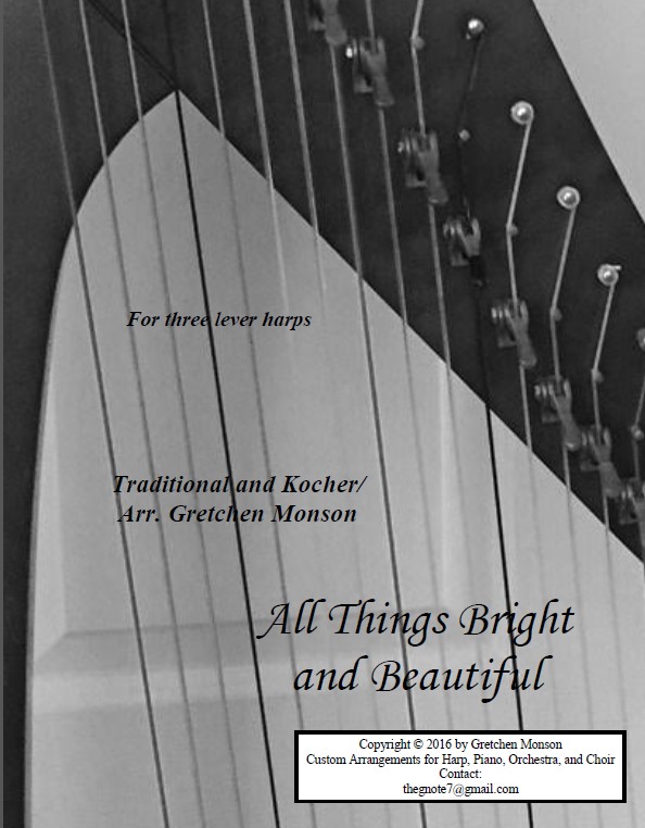 Creation Medley for lever harps by Gretchen Monson - PDF Download ...