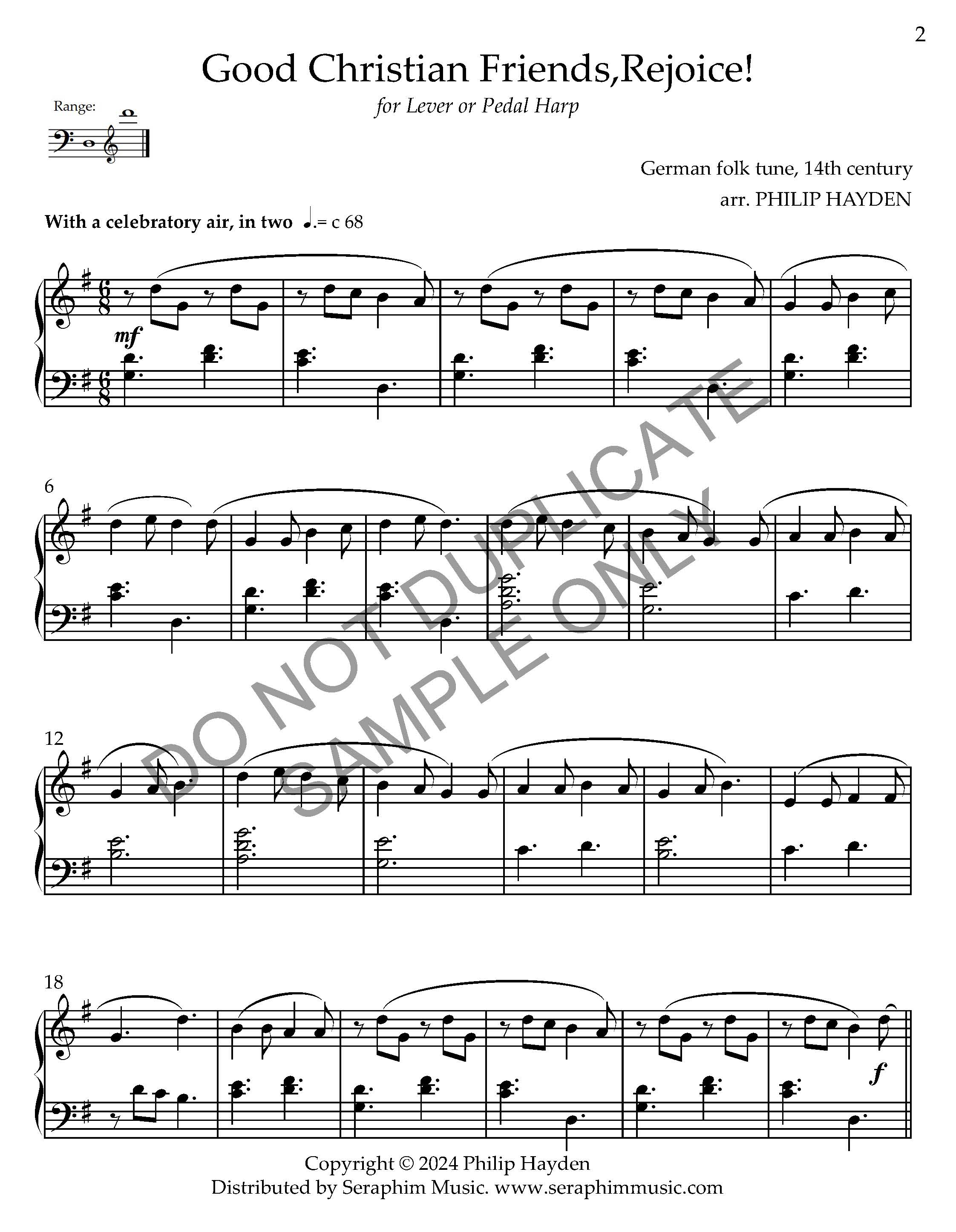 Yuletide Cheer by Philip Hayden - Harp District
