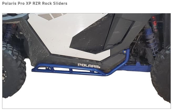 Tab Performance Rock Sliders For Polaris Pro XP RZR