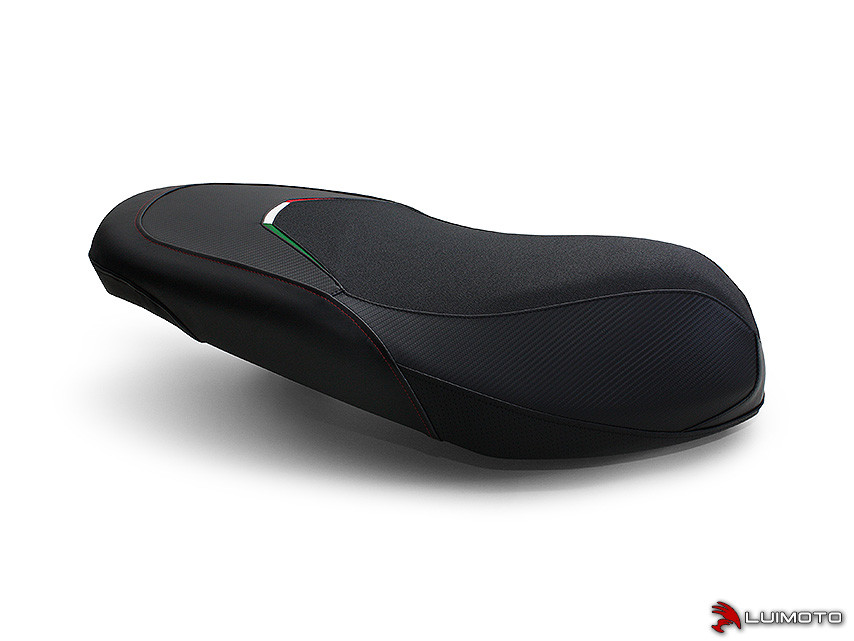 APRILIA SR MOTARD 50/125 2012-2020 TEAM ITALIA RIDER SEAT COVERS BY LUIMOTO